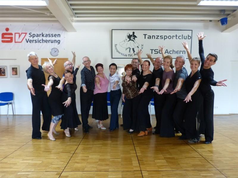 Workshop der Turniertänzer mit Peter Chen | TSC-Achern